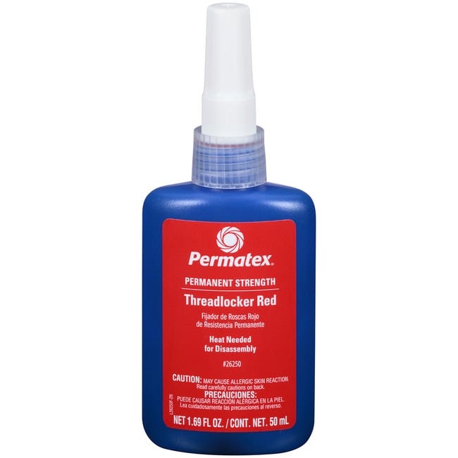 Permatex 26250 Permanent Strength Threadlocker RED - SINGAPORE ...