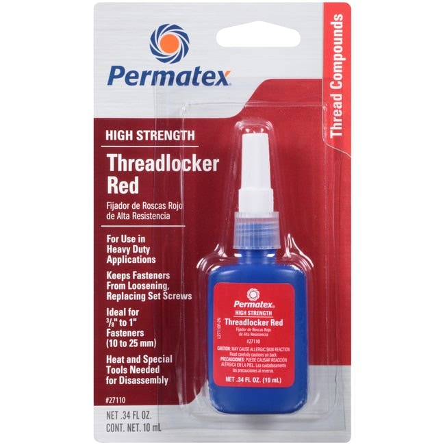 Permatex 27110 High Strength Threadlocker RED - SINGAPORE INNOVATION ...