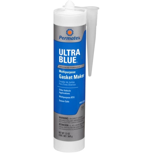 Permatex 81725 Ultra Blue Multipurpose RTV Silicone Gasket Maker ...